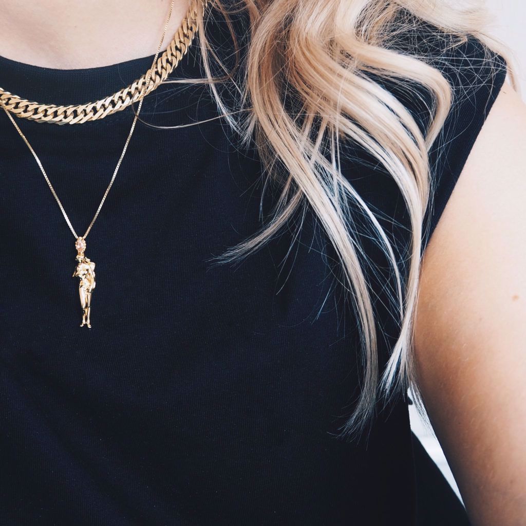 Venus Necklace Champagne | Gullsmed Danielsen