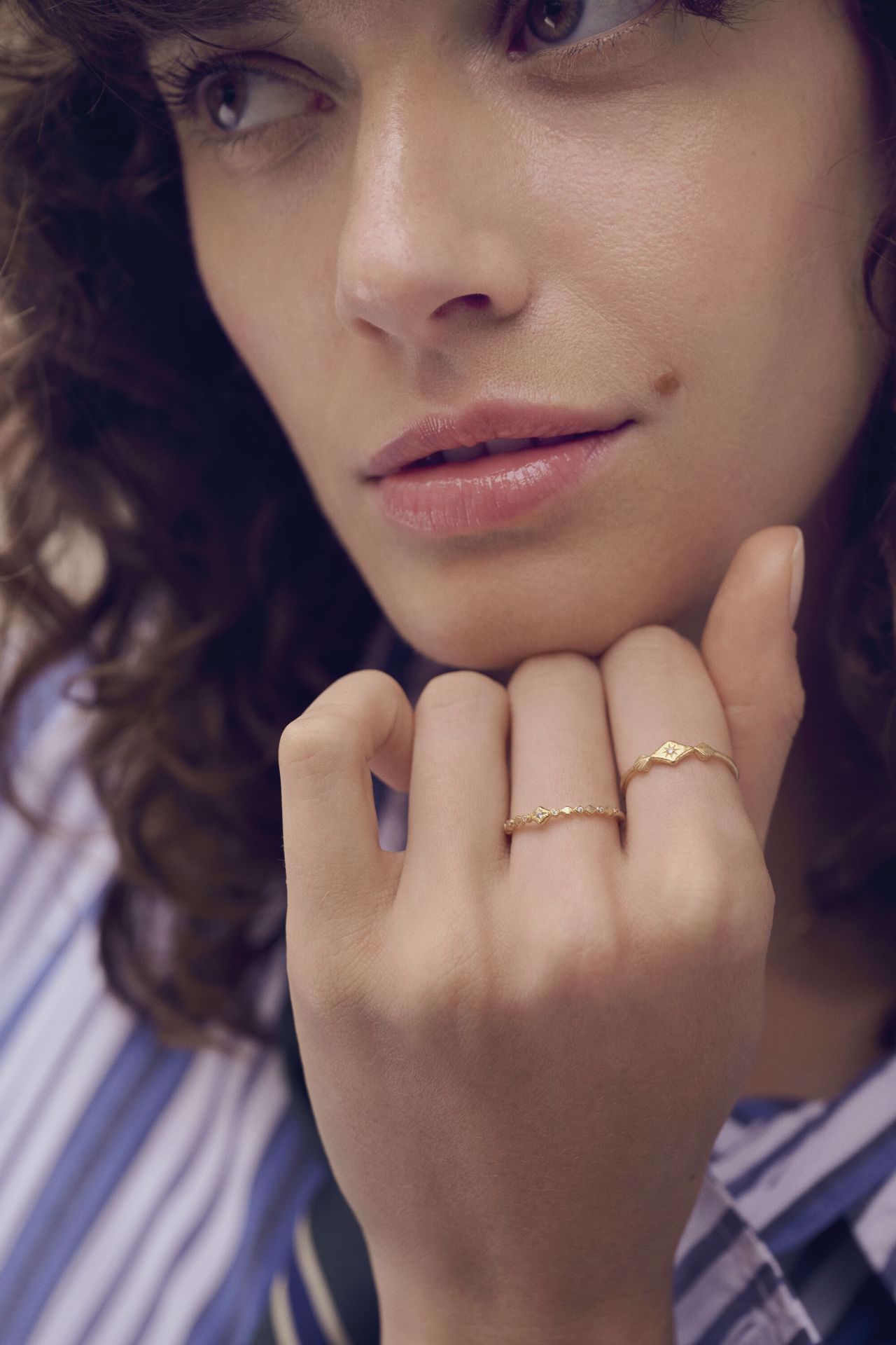 Maanesten Annie Ring | Gullbelagte Ringer | Gullsmed Danielsens Eftf ...